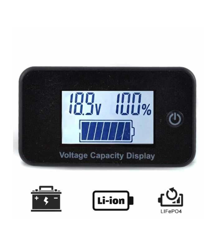 Voltmetru digital 5-100V Voltage Capacity Display – eKit RO Magazin ...
